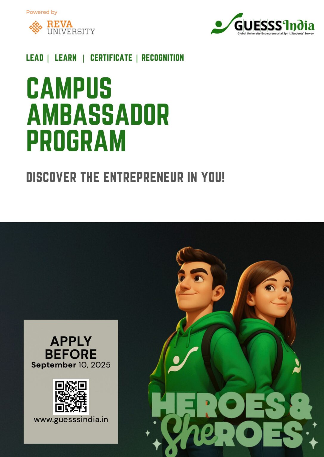 Campus Ambassador Program | GUESSS India
